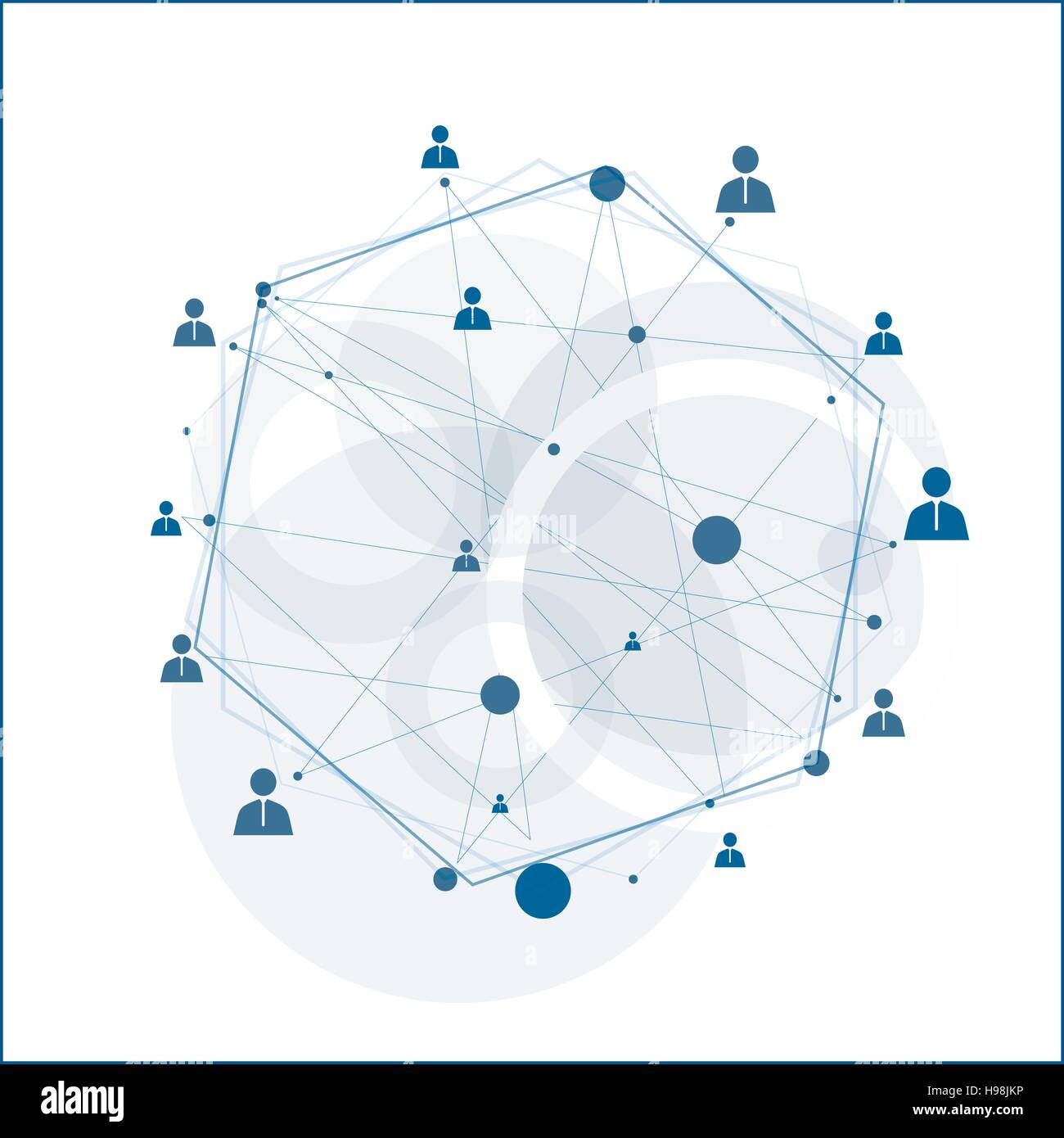 Abstract human connection Stock Vector Image & Art - Alamy