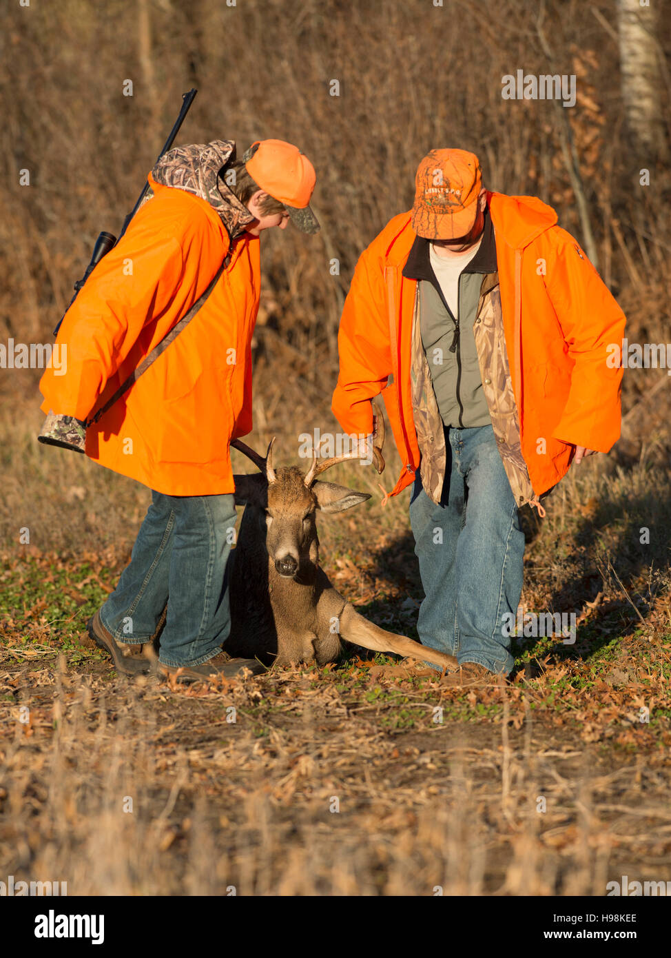 Father and son deer hunting hi-res stock photography and images - Alamy
