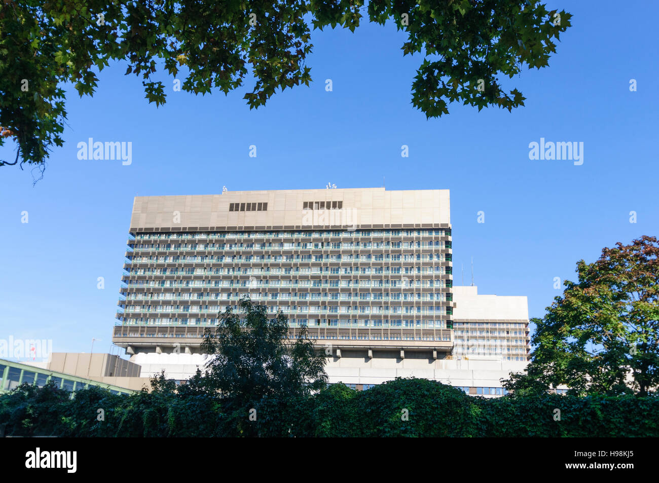 Wien, Vienna: General Hospital (AKH), Allgemeines Krankenhaus (AKH), 09 ...