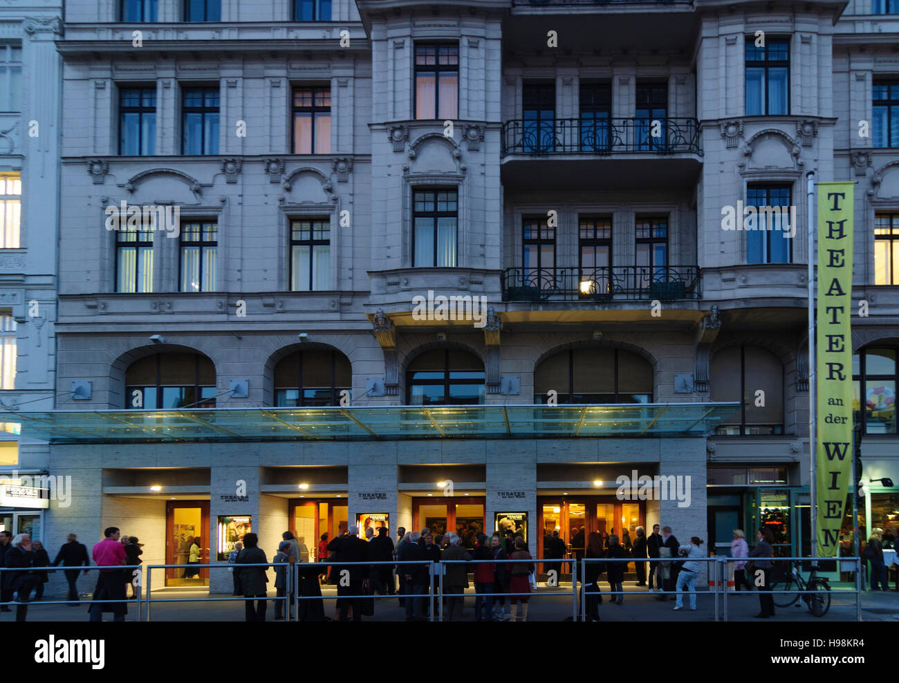 Wien, Vienna: theater "Theater an der Wien", 06., Wien, Austria Stock ...