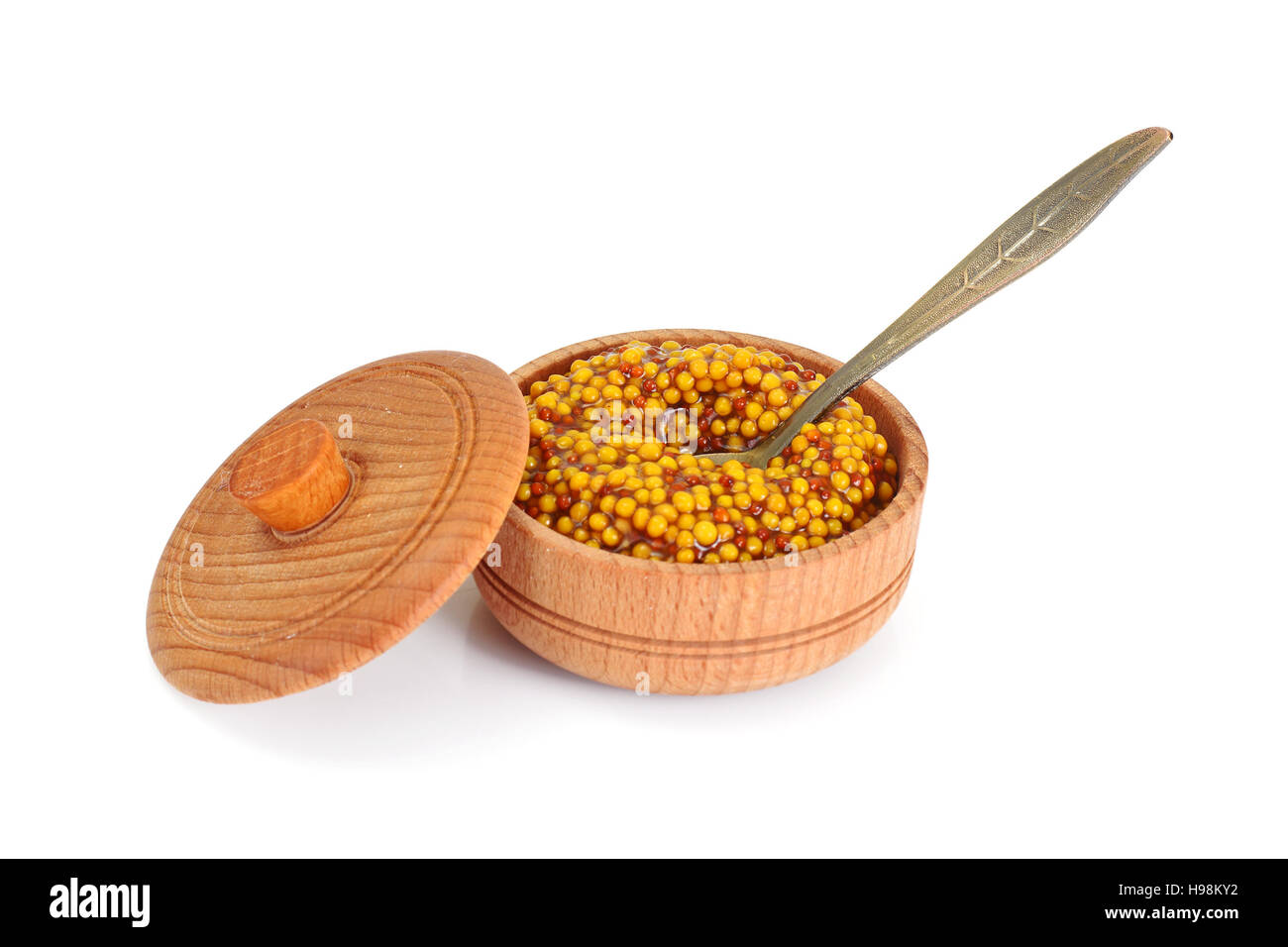 French Grain Mustard Studio Photo Stock Photo - Alamy