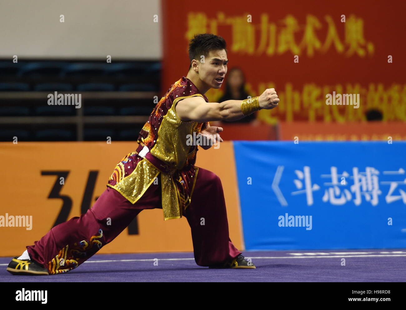 Fuzhou, China's Fujian Province. 20th Nov, 2016. Wang Di of China ...