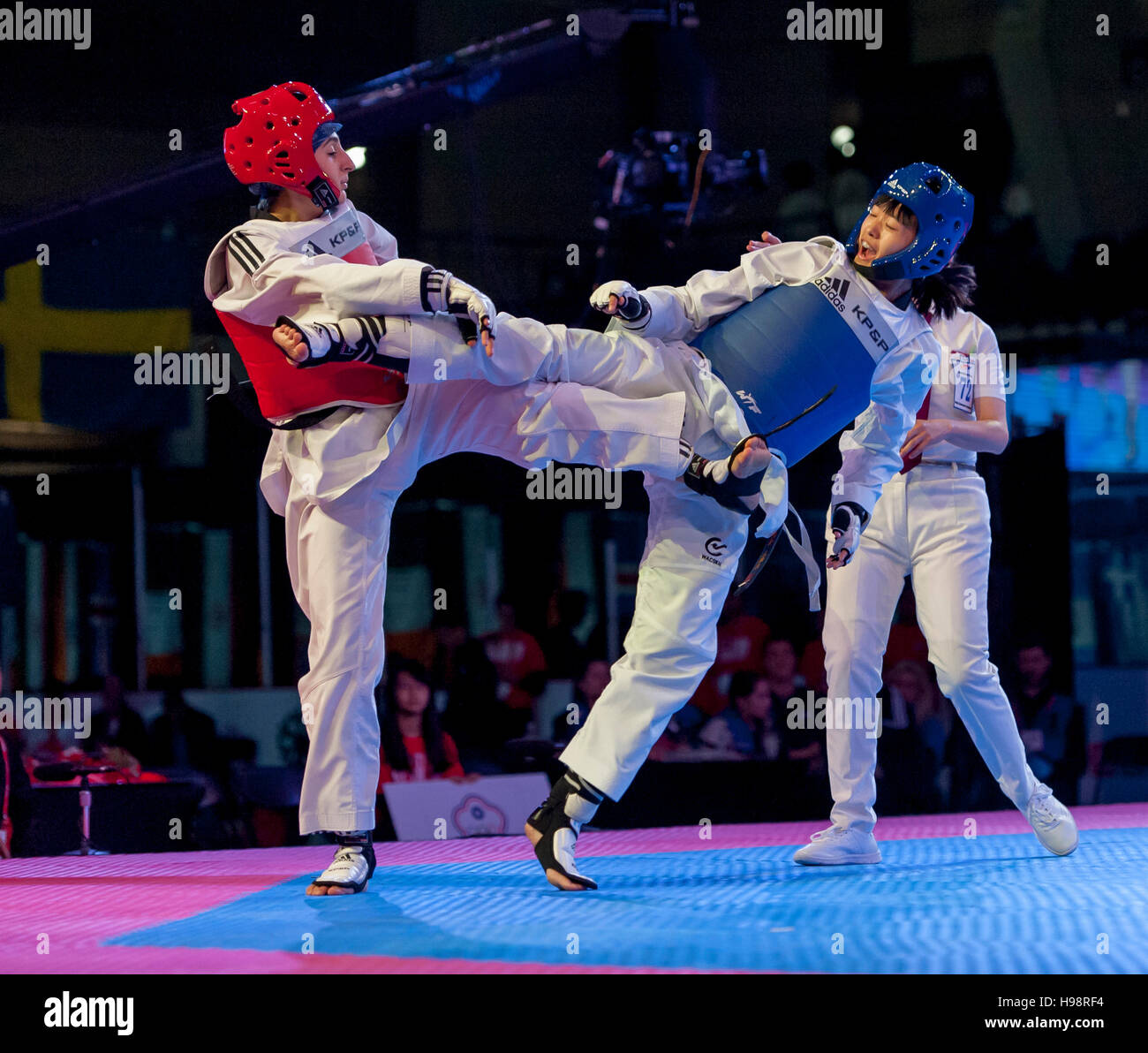 Burnaby, Canada. 19 November, 2016. WTF World Taekwondo Junior ...