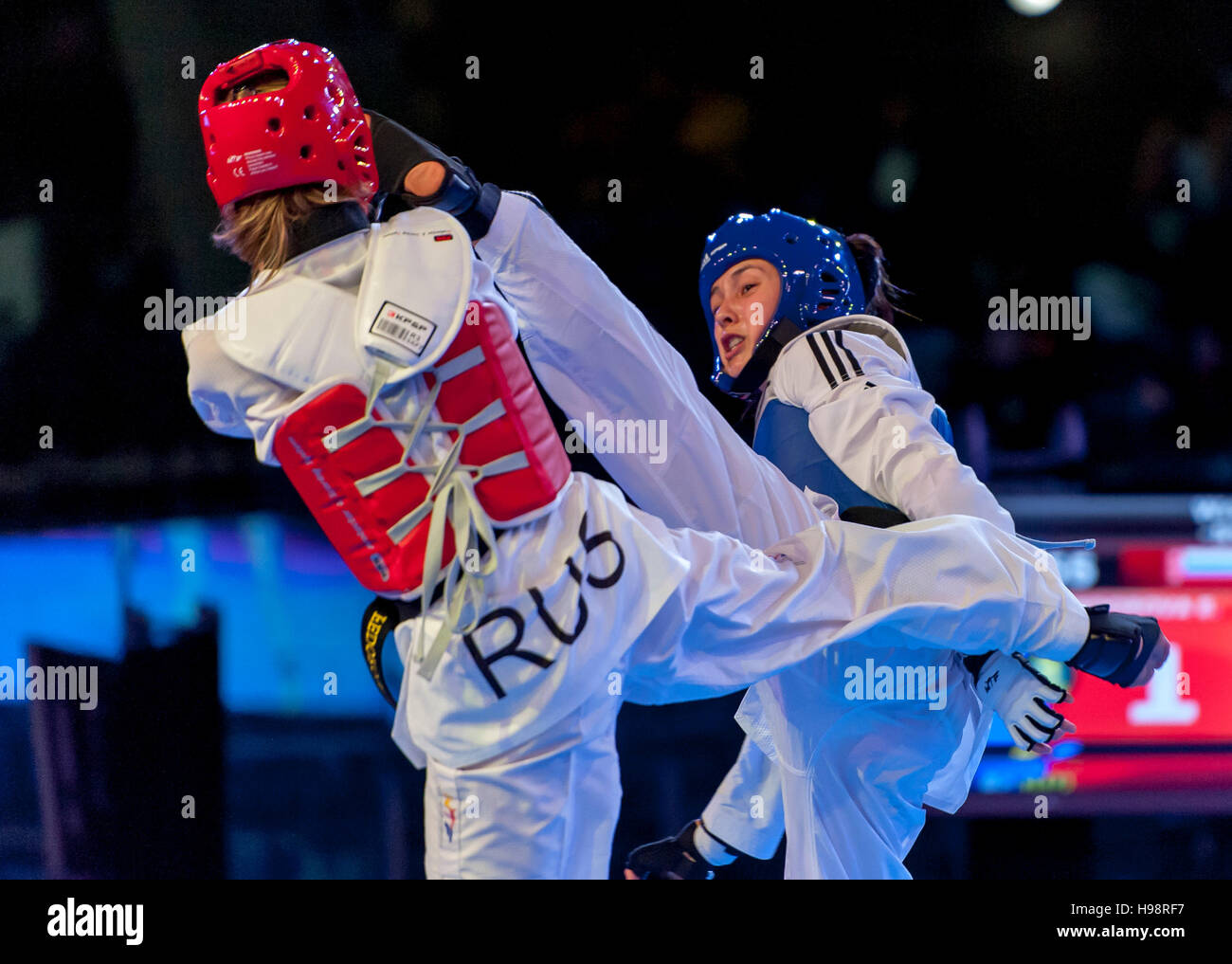 Burnaby, Canada. 19 November, 2016. WTF World Taekwondo Junior ...