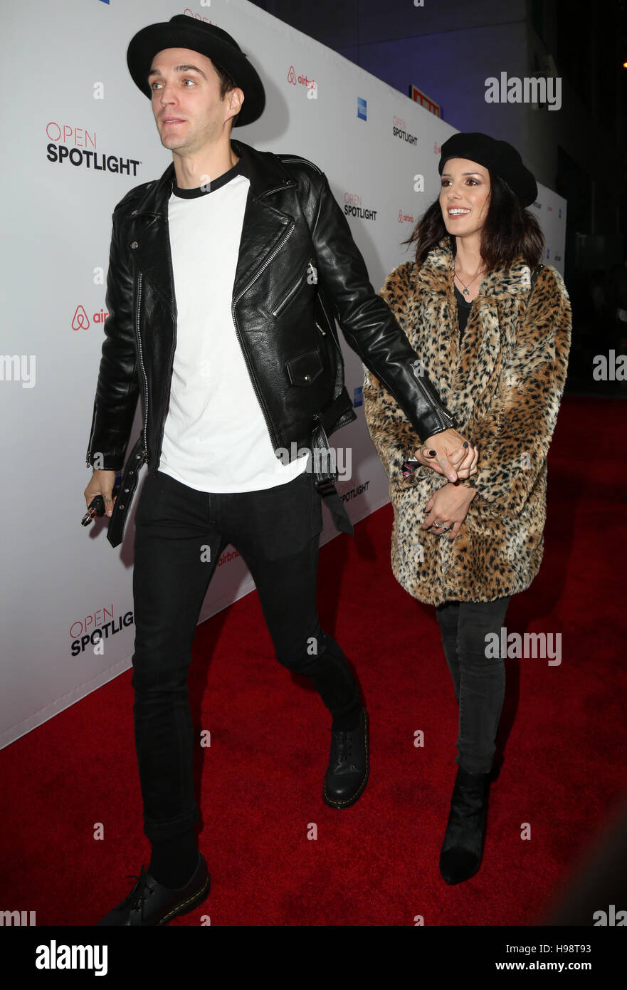 Los Angeles, Ca, USA. 19th Nov, 2016. Josh Beech, Shenae Grimes attends ...