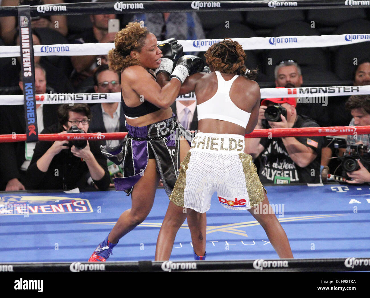 November 20, 2016 - Olympian Claressa Shields makes her professional ...