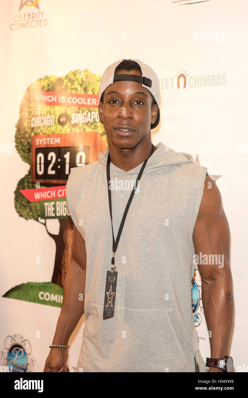 Los Angeles, USA. 19th Nov, 2016. Shaka Smith arrives at Celebrity ...