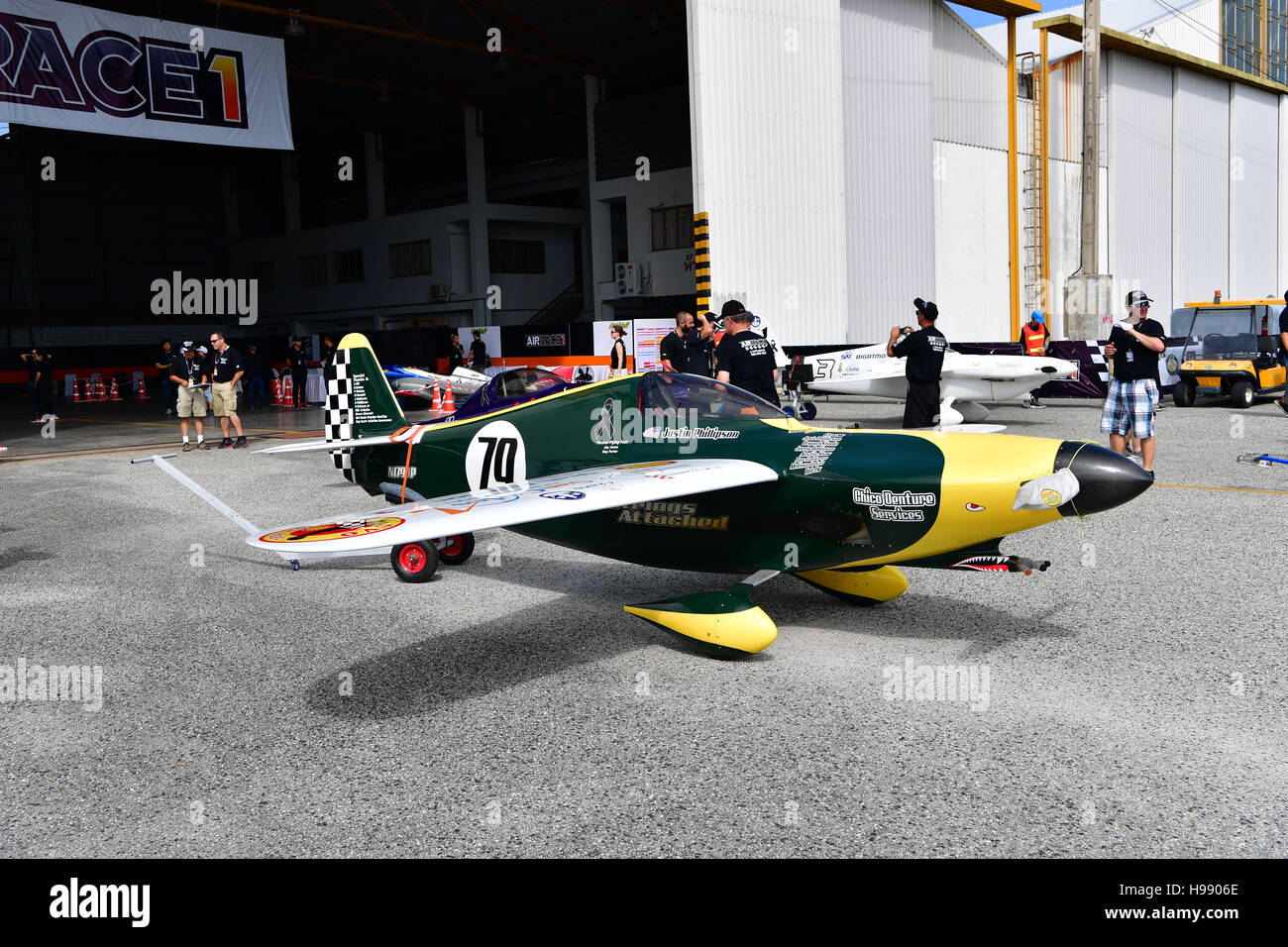 Chonburi, Thailand. 20th Nov, 2016. Shoestring aircraft in Air Race 1 ...