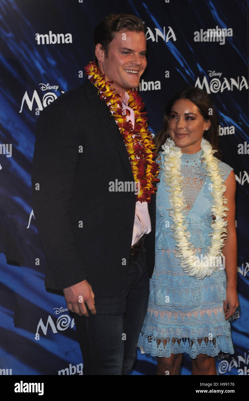 London, UK. 20th Nov, 2016. Louise Thompson & Ryan Libbey attends gala ...