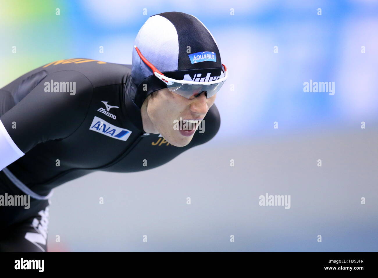 Nagano, Japan. 18th Nov, 2016. Shane Williamson (JPN) Speed Skating ...