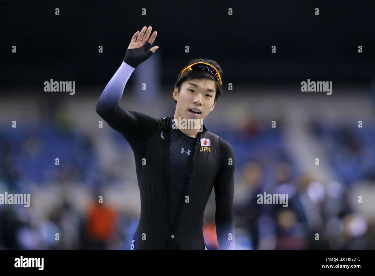 Nagano, Japan. 20th Nov, 2016. Tsubasa Hasegawa (JPN) Speed Skating ...