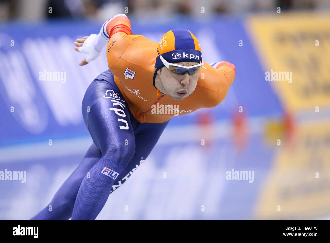 Nagano, Japan. 20th Nov, 2016. Kai Verbij (NED) Speed Skating : ISU ...