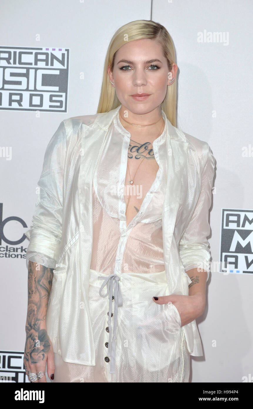 Los Angeles, Ca, USA. 20th Nov, 2016. Skylar Grey at the 44th Annual ...