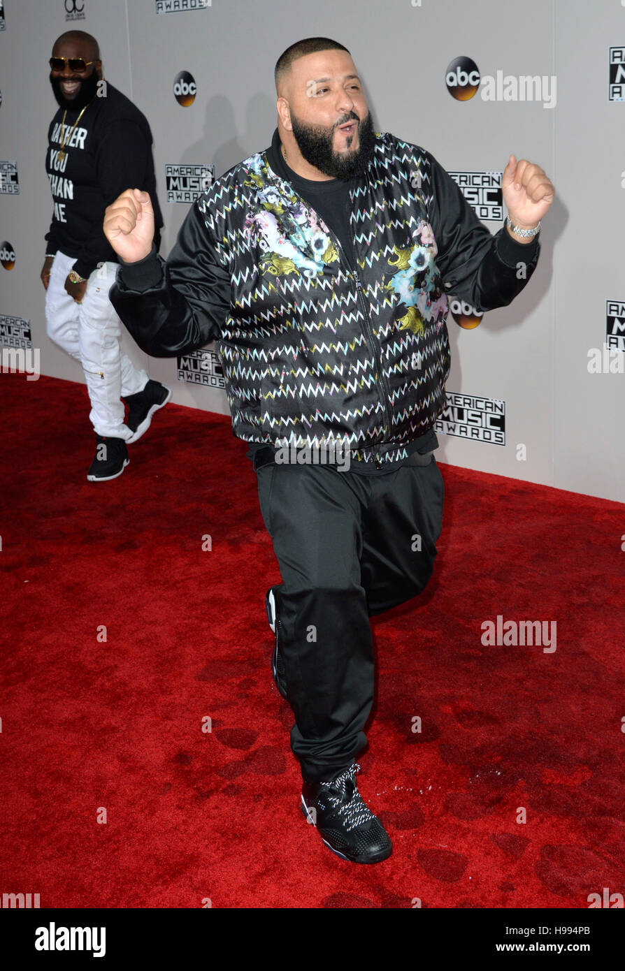 Los Angeles, Ca, USA. 20th Nov, 2016. Rick Ross, Dj Khaled at the 44th ...