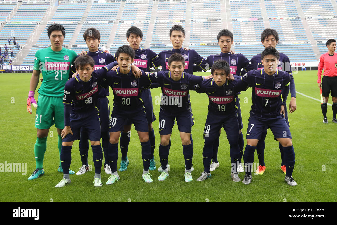 Shizuoka, Japan. 19th Nov, 2016. F.CSanfrecce Hiroshima F.C Youth team ...