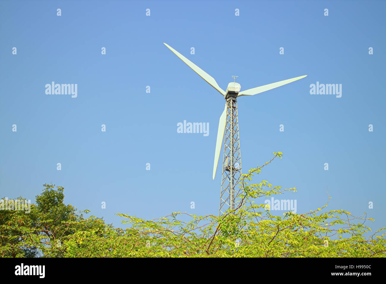 Alternative energy sources 8. Wind farm in Indian province of Kerala. Many wind-powered ...