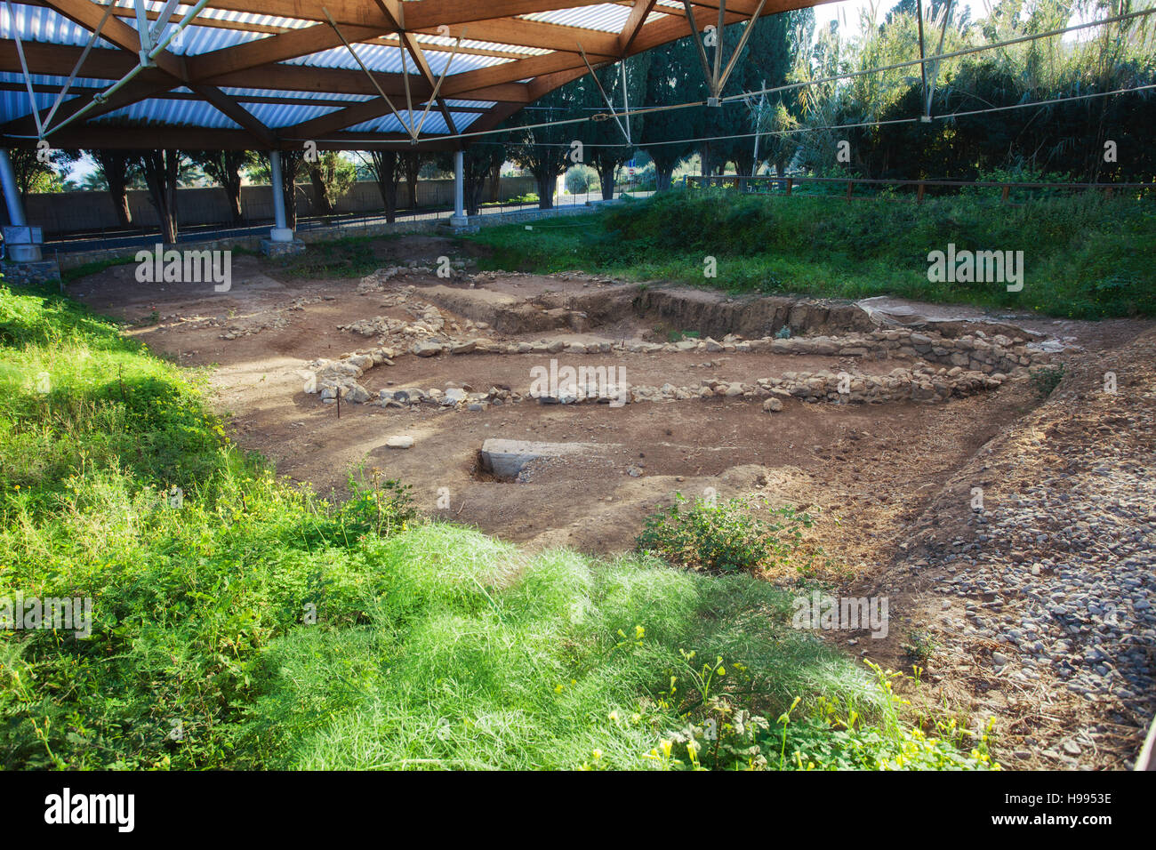 Prehistoric huts of old bronze. Viale dei Cipressi village to Milazzo ...