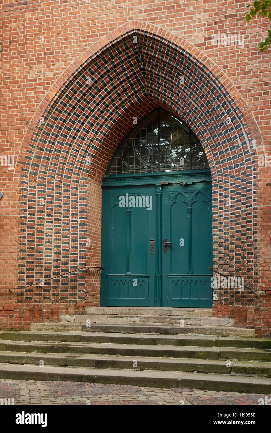 Gothic brick architecture, Church of John the Baptist, Lüneburg ...