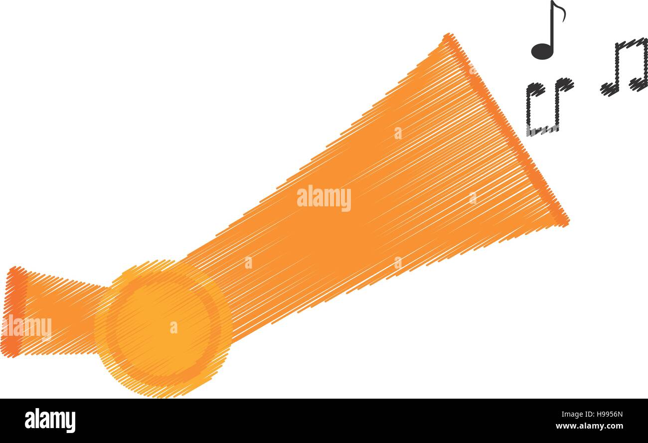 Isolated horn instrument design Stock Vector Image & Art - Alamy