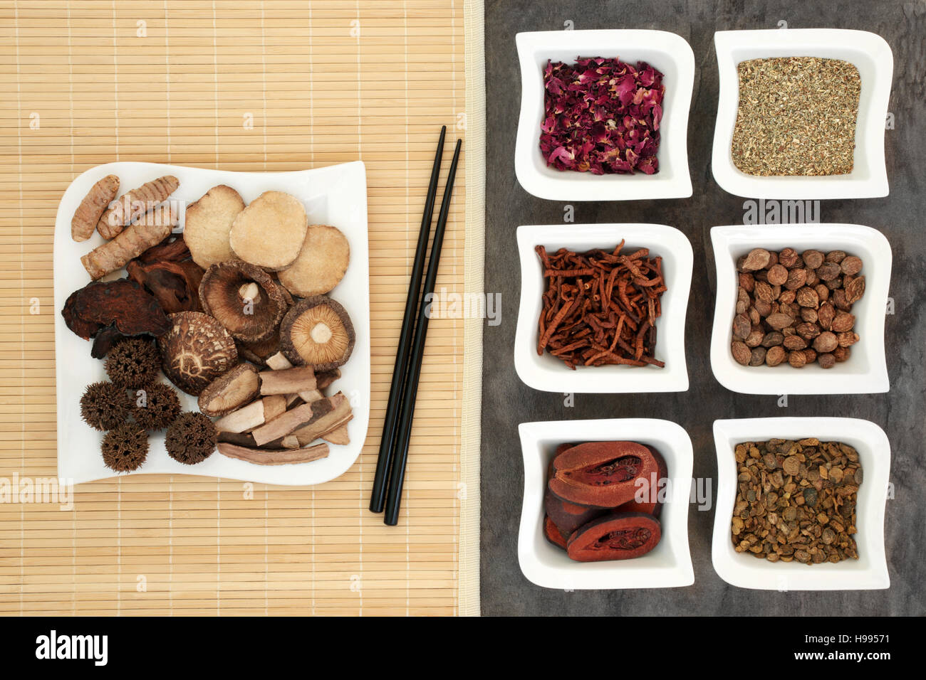 Chinese alternative herbal medicine selection with herb selection in ...