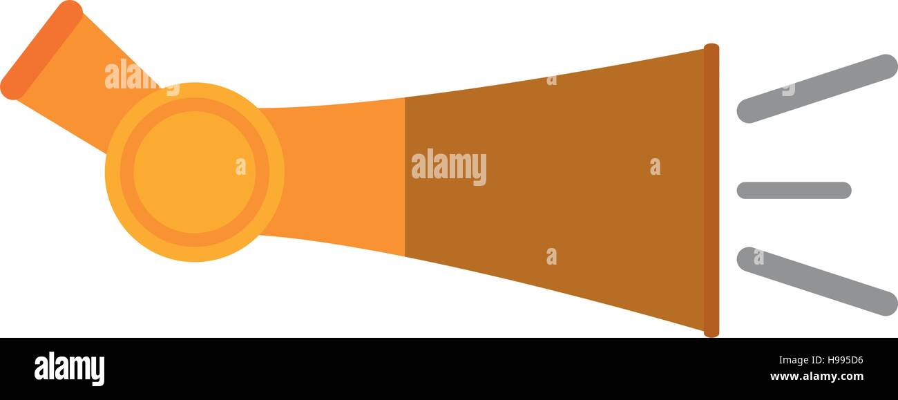 Listening horn Cut Out Stock Images & Pictures - Alamy