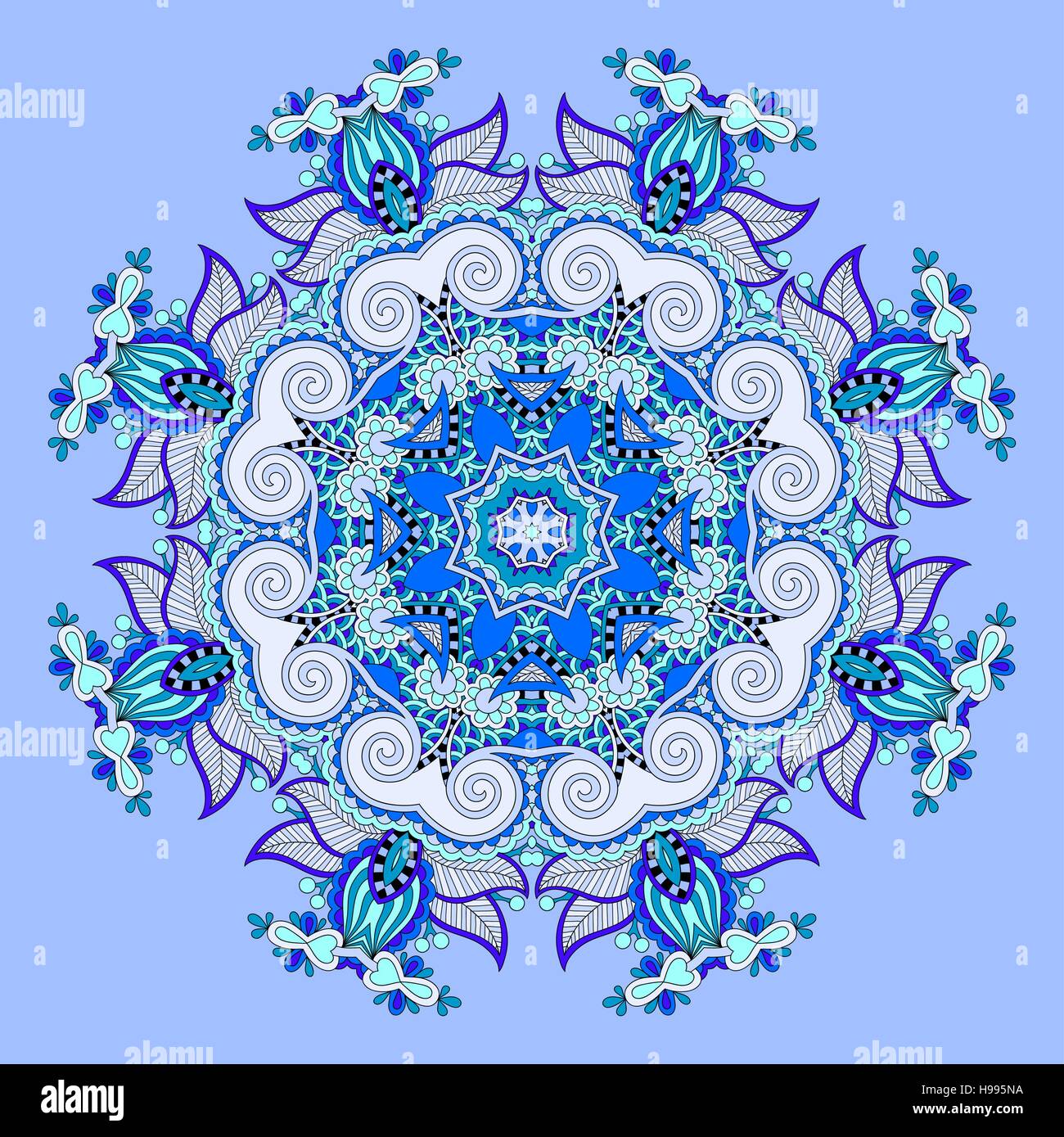 Blue lotus of india Stock Vector Images - Alamy