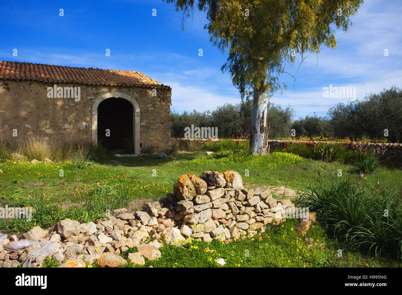 Ancient farm ruins hi-res stock photography and images - Alamy