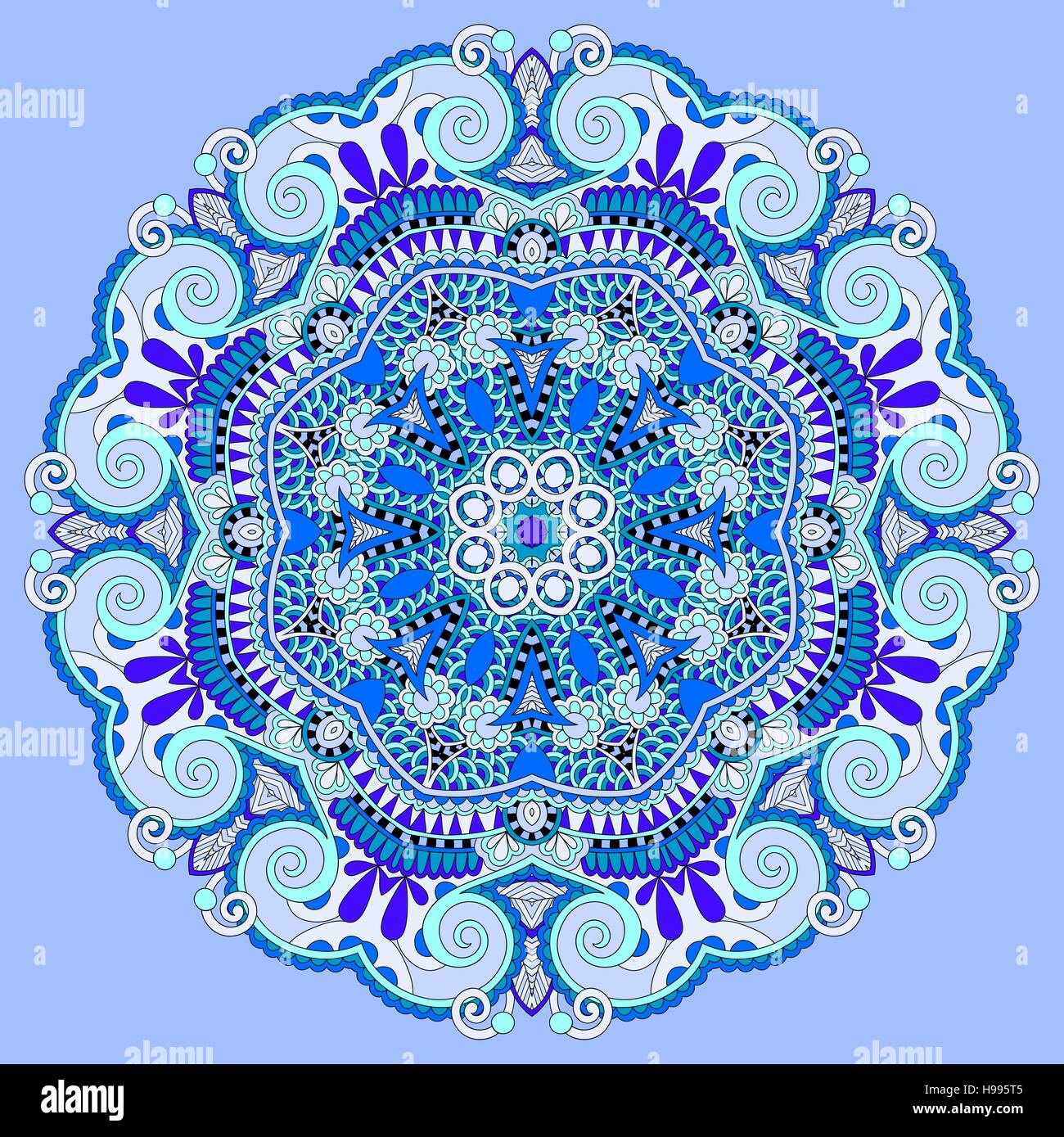 Blue lotus of india Stock Vector Images - Alamy