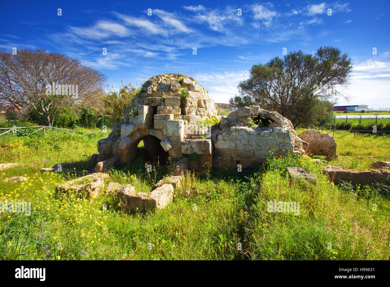 Bagno di Mezzagnone, arabic thermal bath. Santa Croce Camerina, Sicily ...