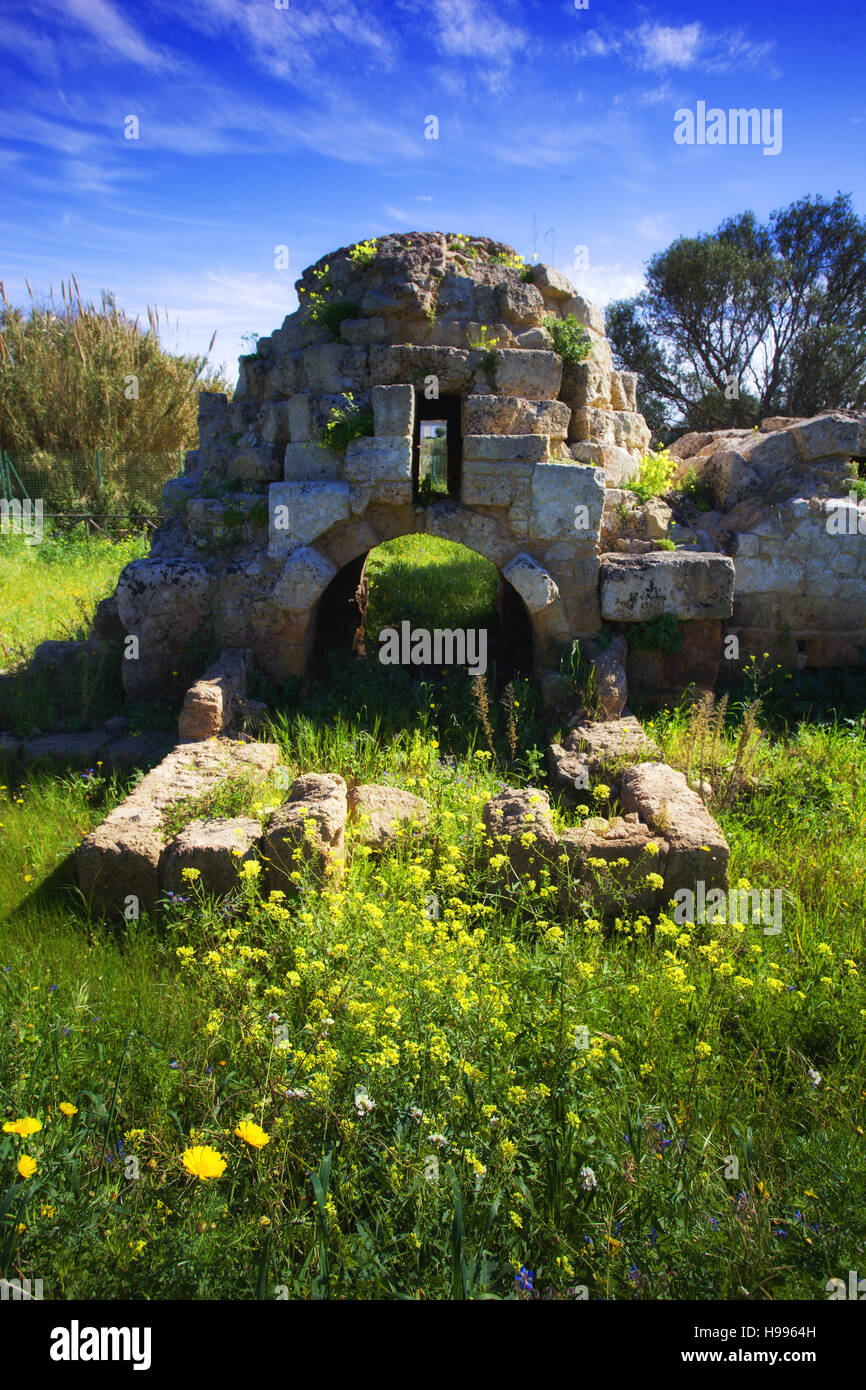 Bagno di Mezzagnone, arabic thermal bath. Santa Croce Camerina, Sicily ...