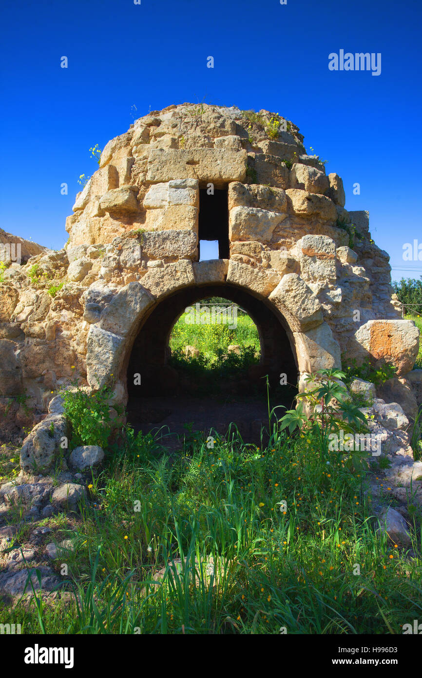 Bagno di Mezzagnone, arabic thermal bath. Santa Croce Camerina, Sicily ...