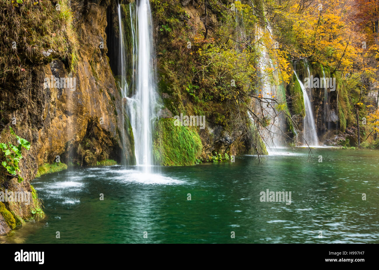 Autumn Falls, Plitvice Lakes National Park, Croatia Stock Photo - Alamy