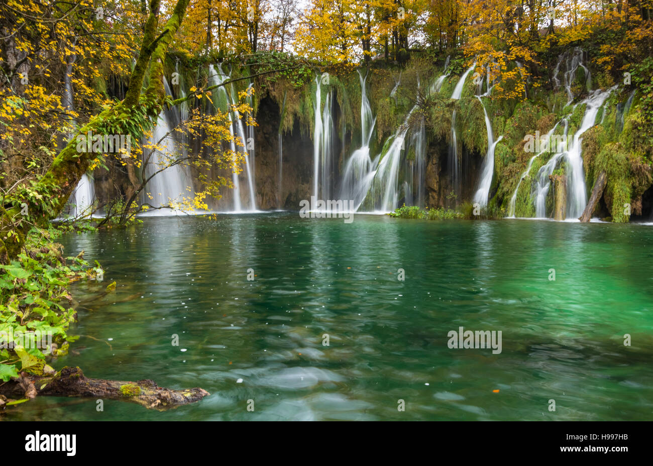 Autumn in Plitvice Lakes Stock Photo - Alamy