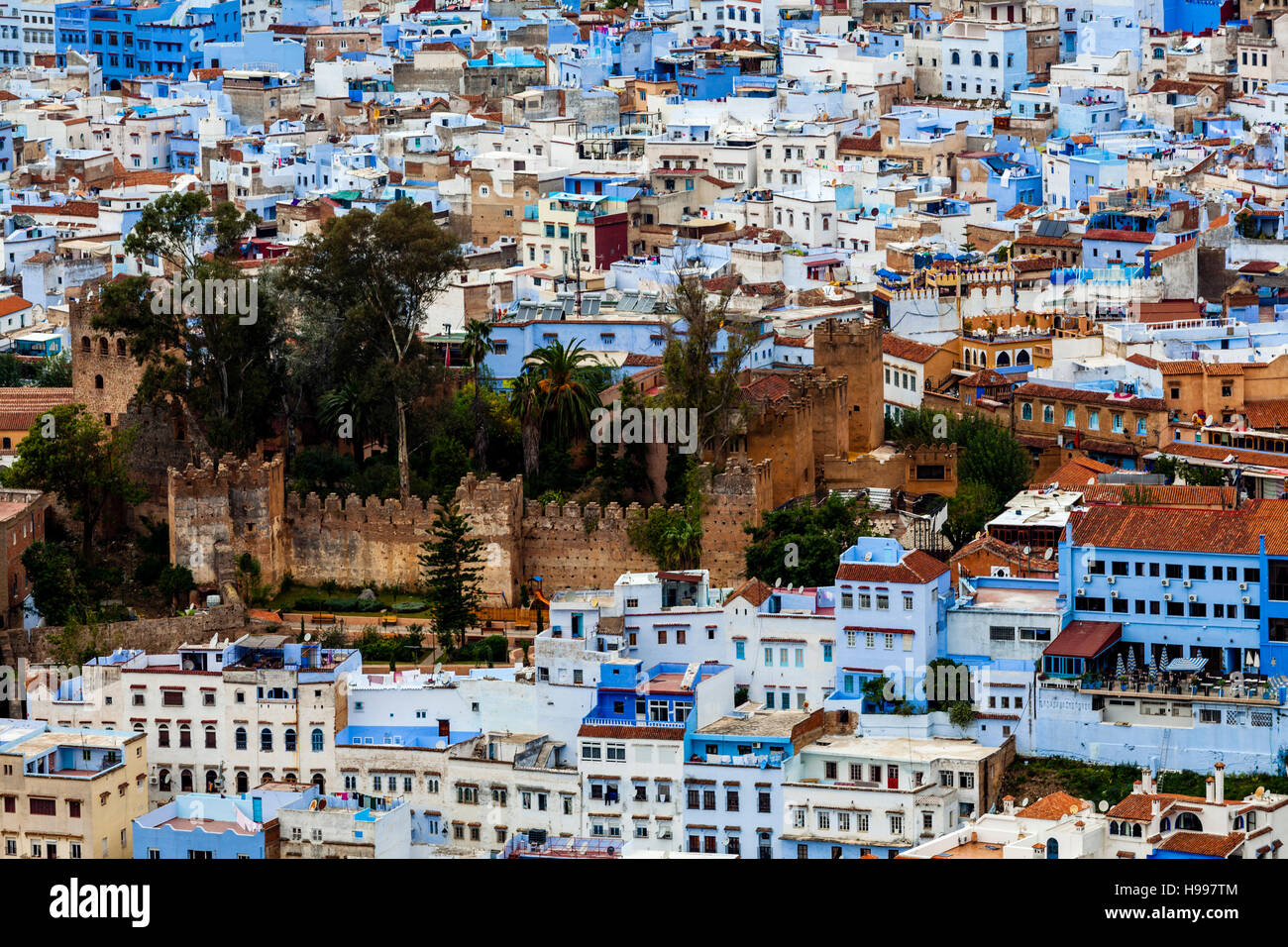 Chefchaouen blue buildings hi-res stock photography and images - Alamy