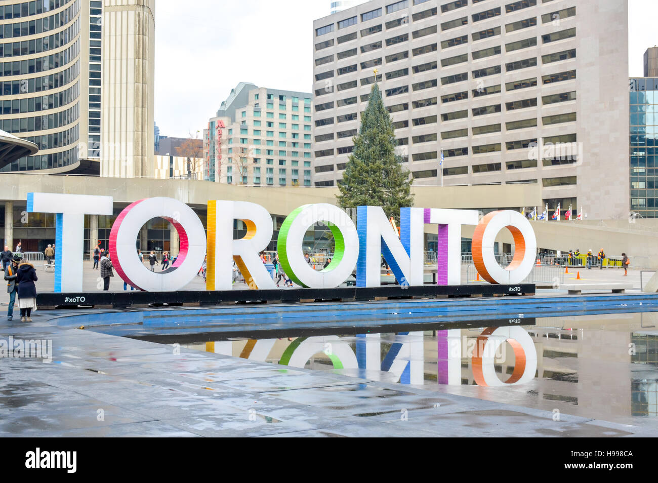 3d toronto sign hi-res stock photography and images - Alamy