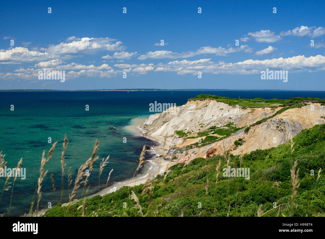 Aquinnah Cliffs in Martha's Vineyard Stock Photo - Alamy
