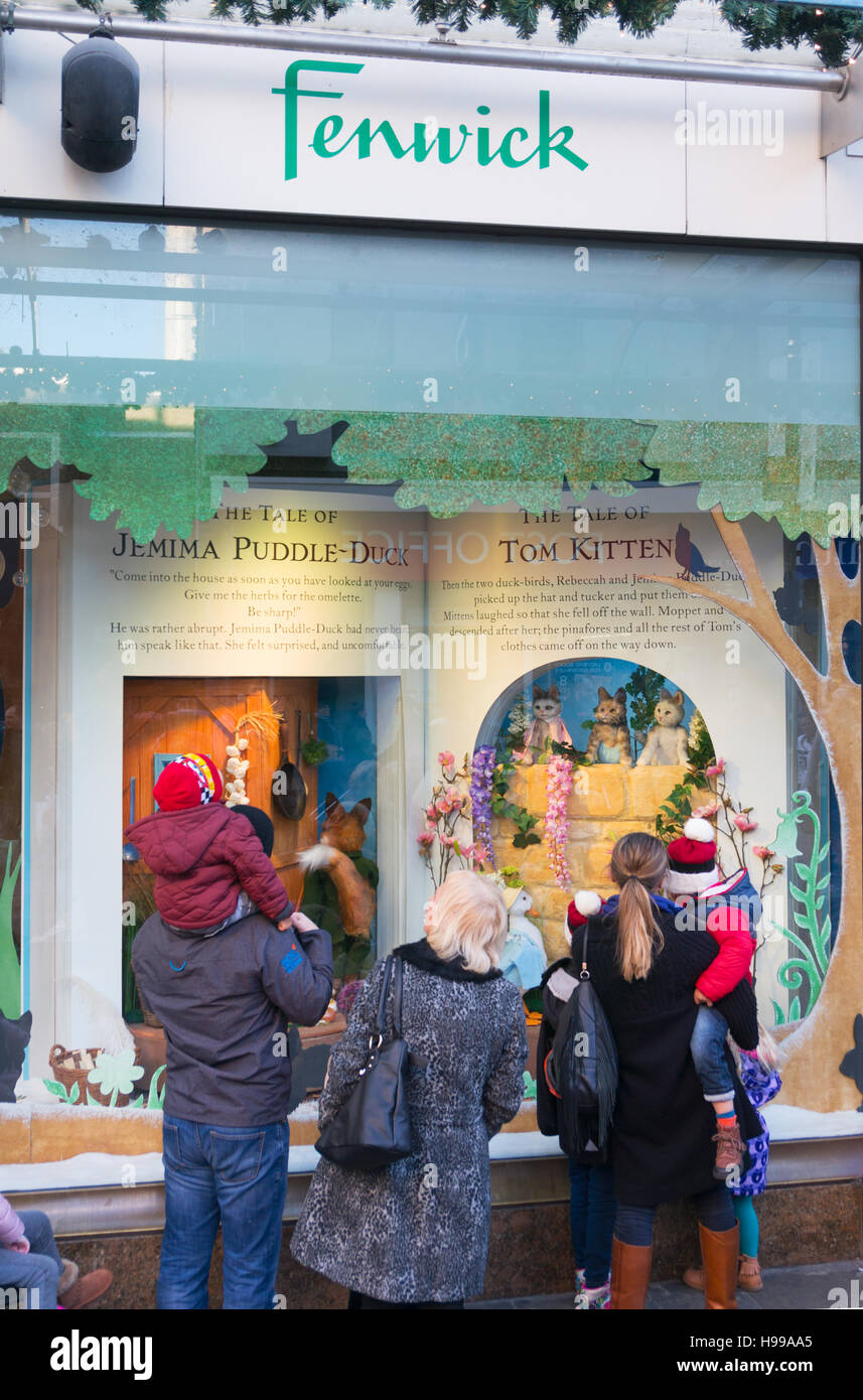 Fenwick christmas window display hi-res stock photography and images ...