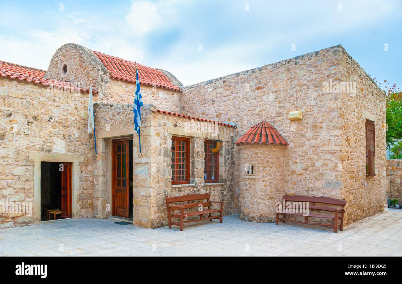 The medieval Byzantine Church of St Matthew of Sinai is one of the main ...