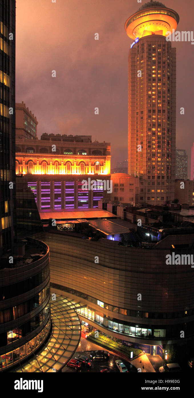 China, Shanghai, Radisson Hotel Stock Photo - Alamy