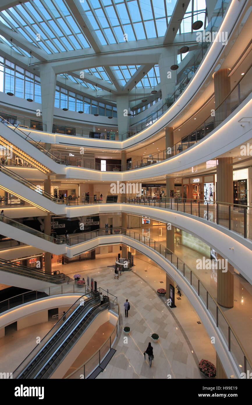 China, Shanghai, Plaza 66, shopping mall, interior Stock Photo - Alamy