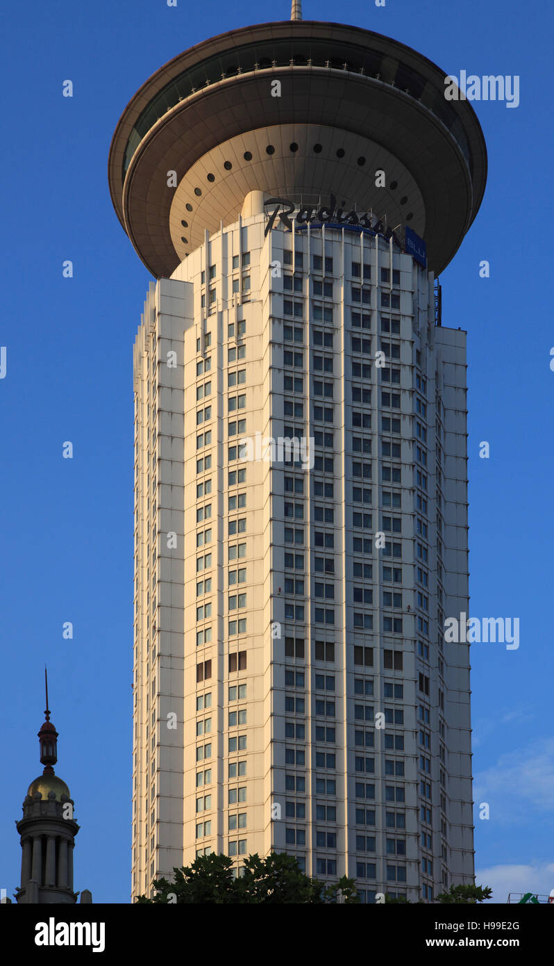 China, Shanghai, Radisson Hotel Stock Photo - Alamy