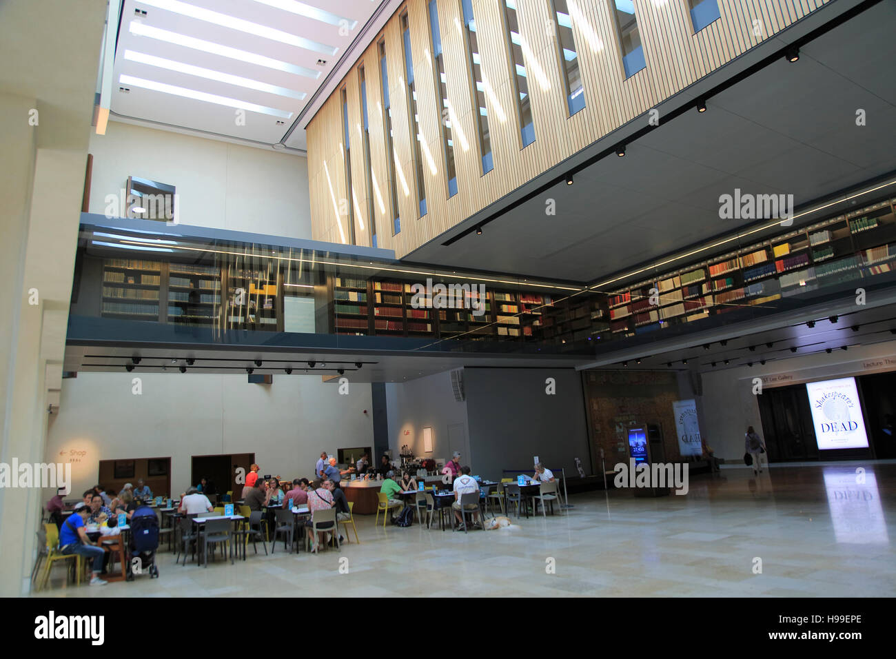 Bodleian Libraries new refurbished Weston Library interior, University ...