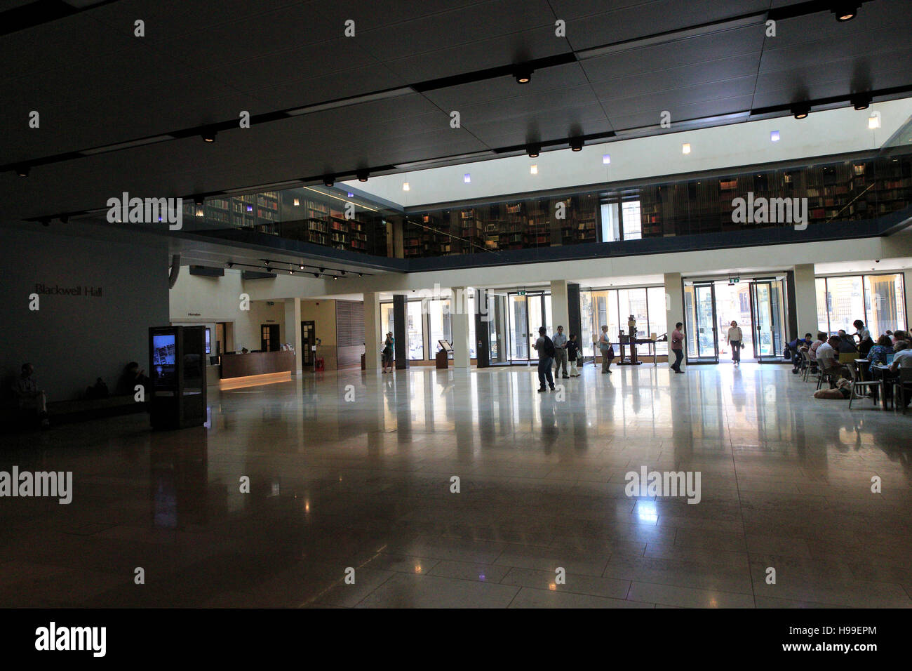 Bodleian Libraries new refurbished Weston Library interior, University ...