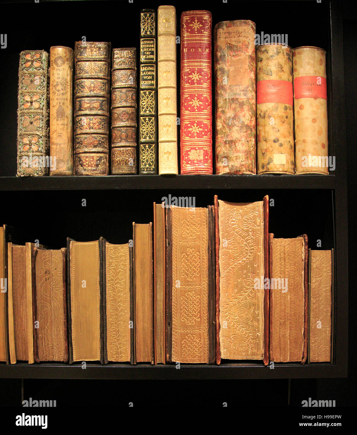 Bodleian Libraries new refurbished Weston Library display of historic ...
