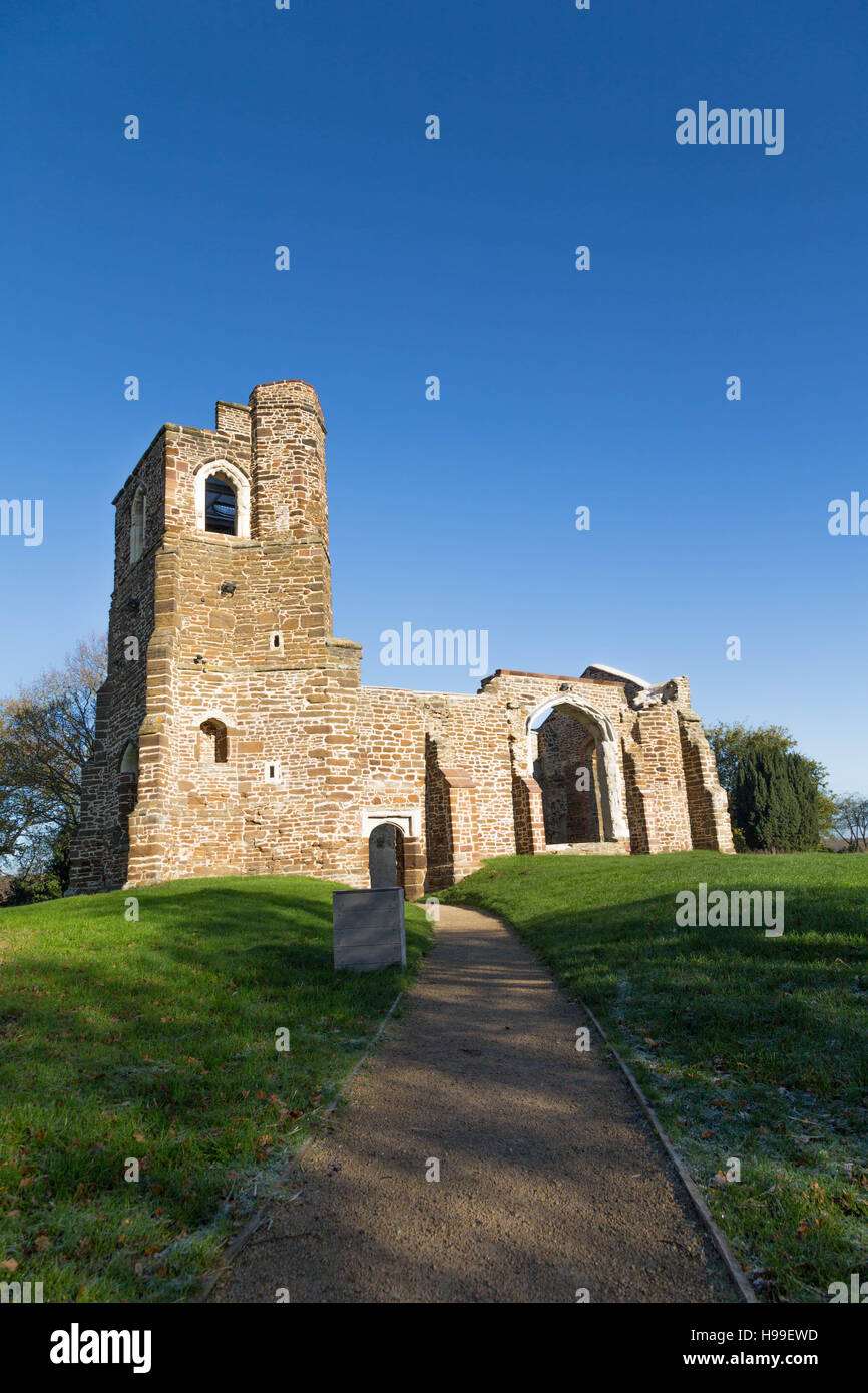 A picture of St Mary's Old Church in Clophill Stock Photo - Alamy