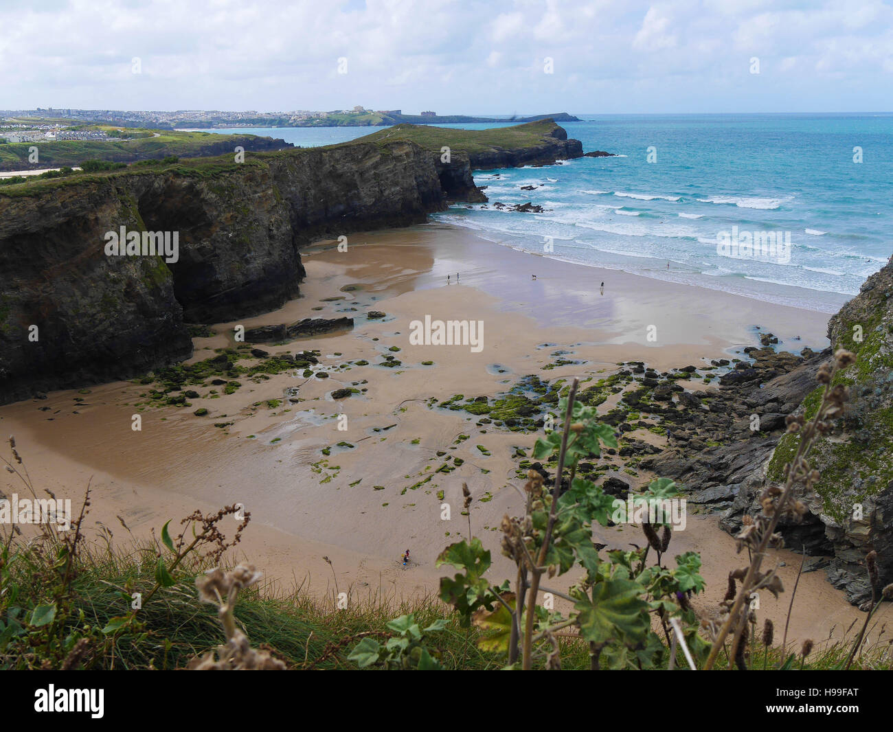 Whipsiderry beach cliff hi-res stock photography and images - Alamy