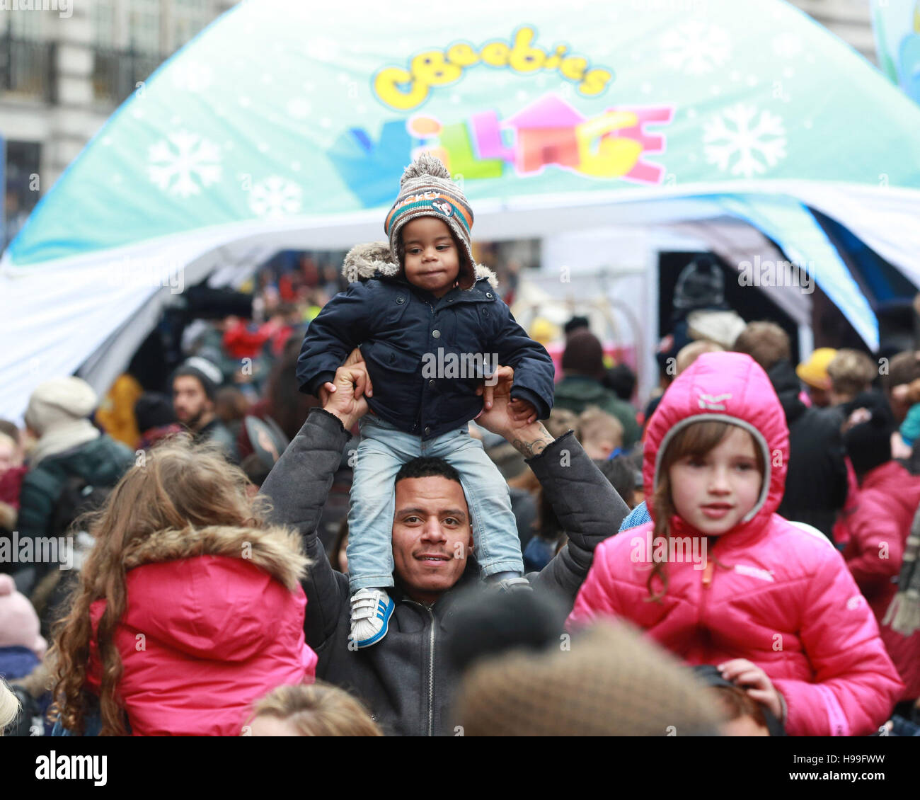 Cbeebies village annual hamleys christmas toy parade on regent street ...