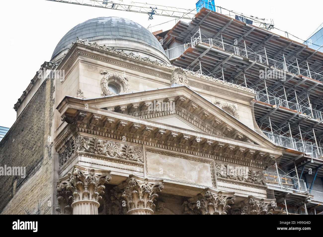 Downtown Toronto Buildings Construction Site, Canada Stock Photo - Alamy
