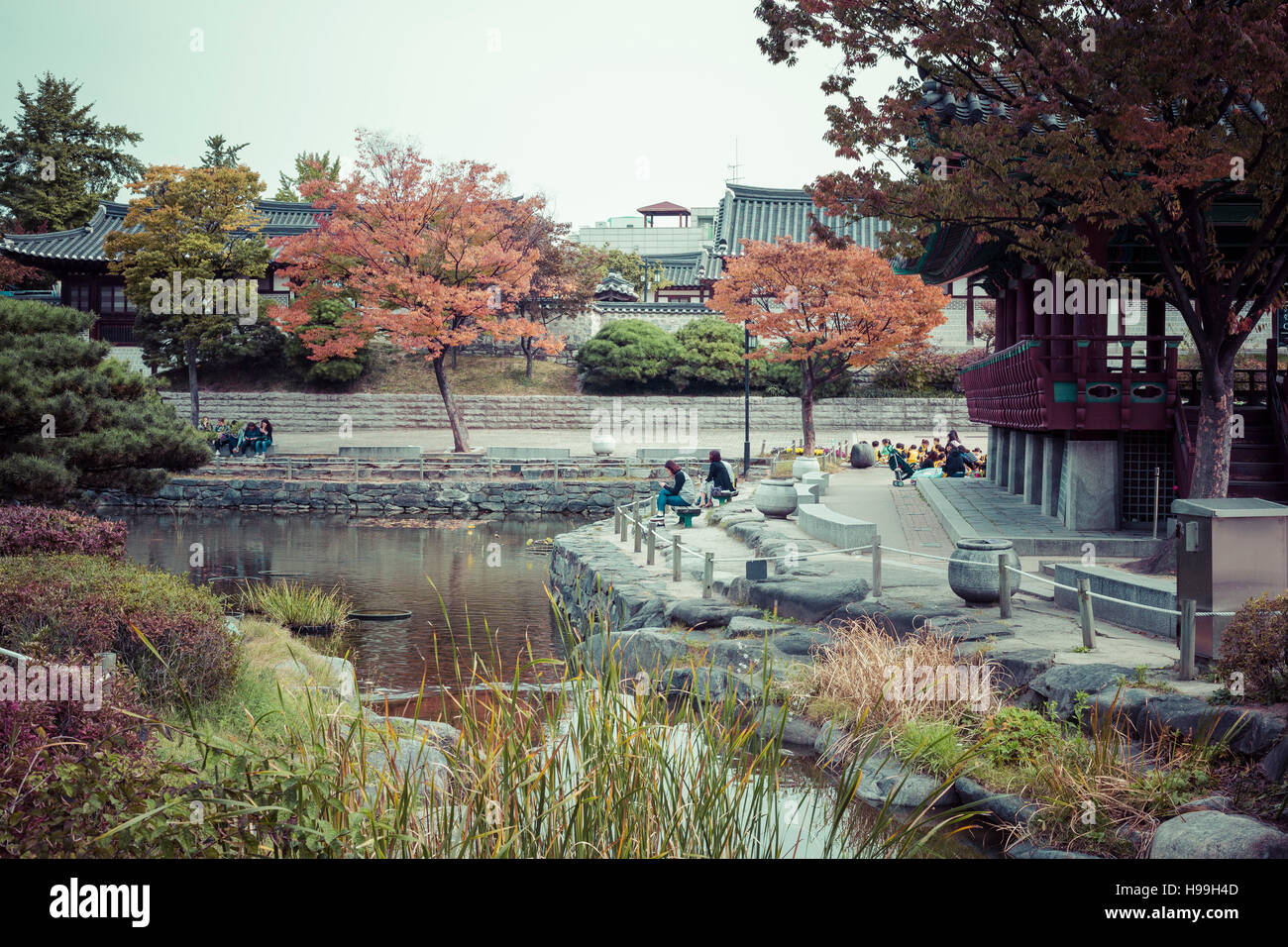 Seoul namsangol hanok village hi-res stock photography and images - Alamy