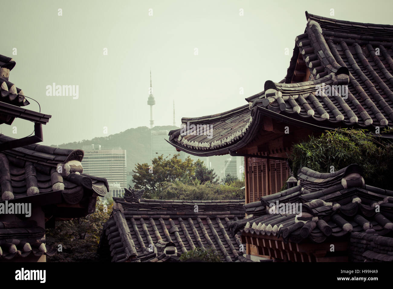 Bukchon Hanok Village is one of the famous place for Korean traditional ...